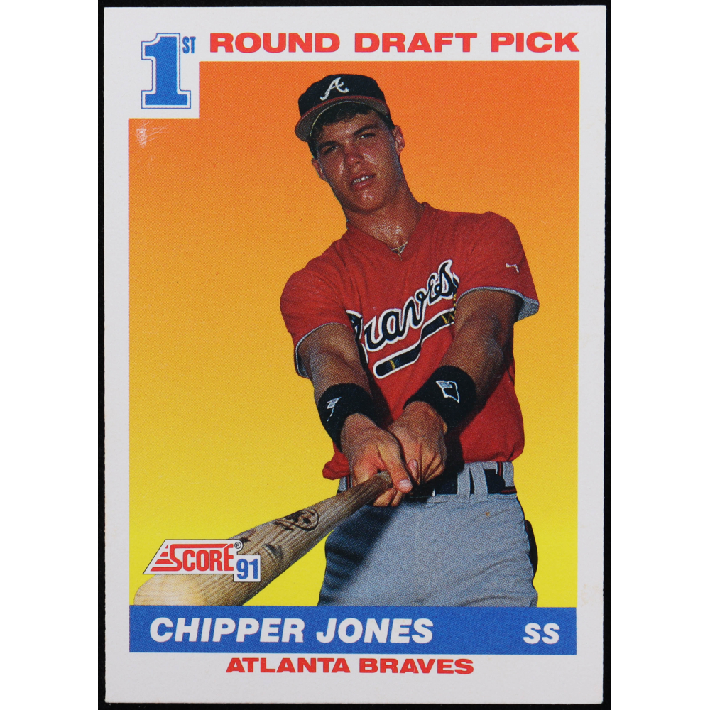 Chipper Jones 1991 Score #671 RC | Pristine Auction