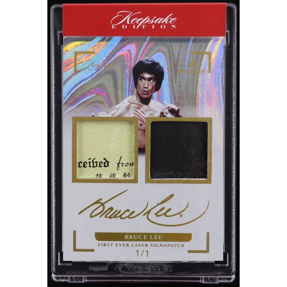 Bruce Lee 2024 Keepsake Bruce Lee 50th Anniversary Edition Laser ...