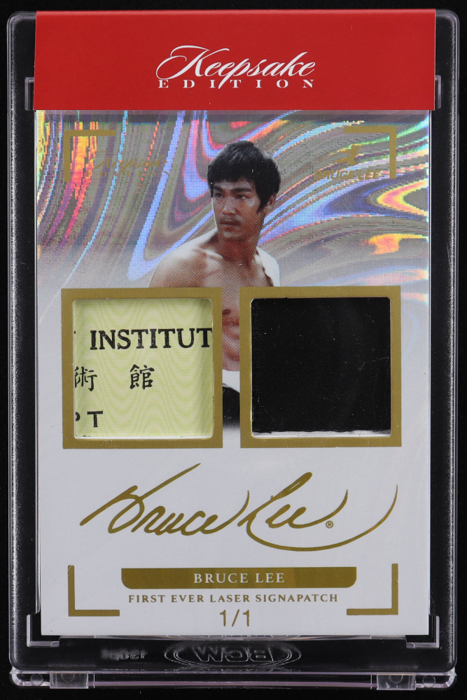Bruce Lee 2024 Keepsake Bruce Lee 50th Anniversary Edition Laser ...