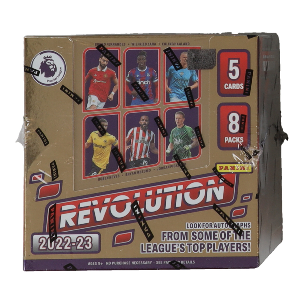 2022-23 Revolution Soccer Trading Card Hobby Box With (8) Packs ...