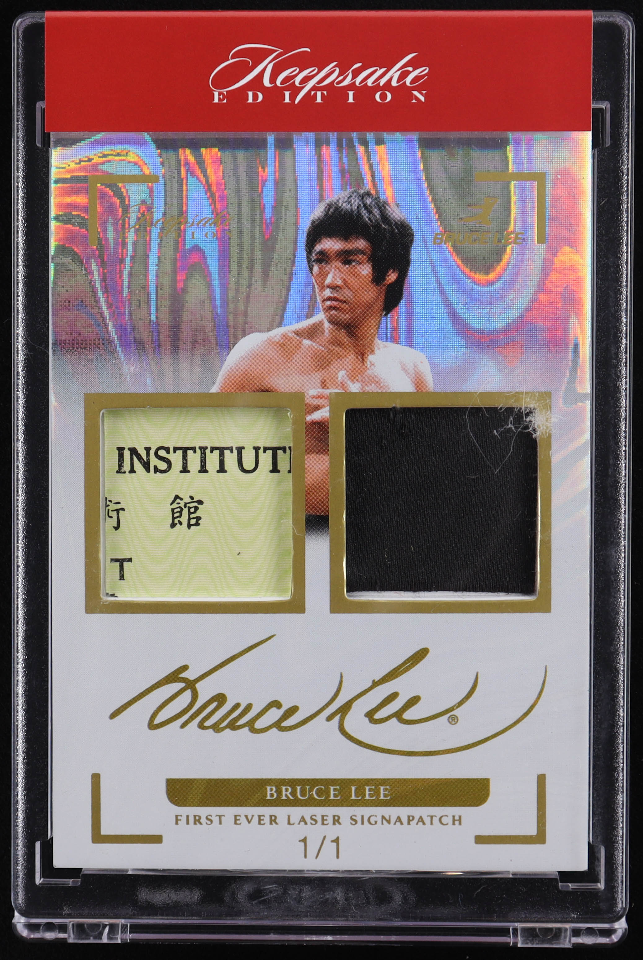 Bruce Lee 2024 Keepsake Bruce Lee 50th Anniversary Edition Laser ...