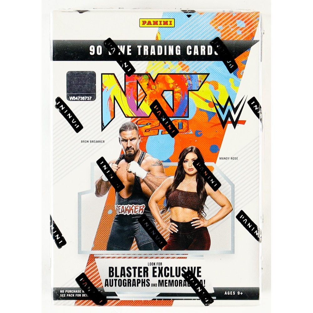 2022 Panini WWE NXT Wrestling Blaster Box with (6) Packs | Pristine Auction