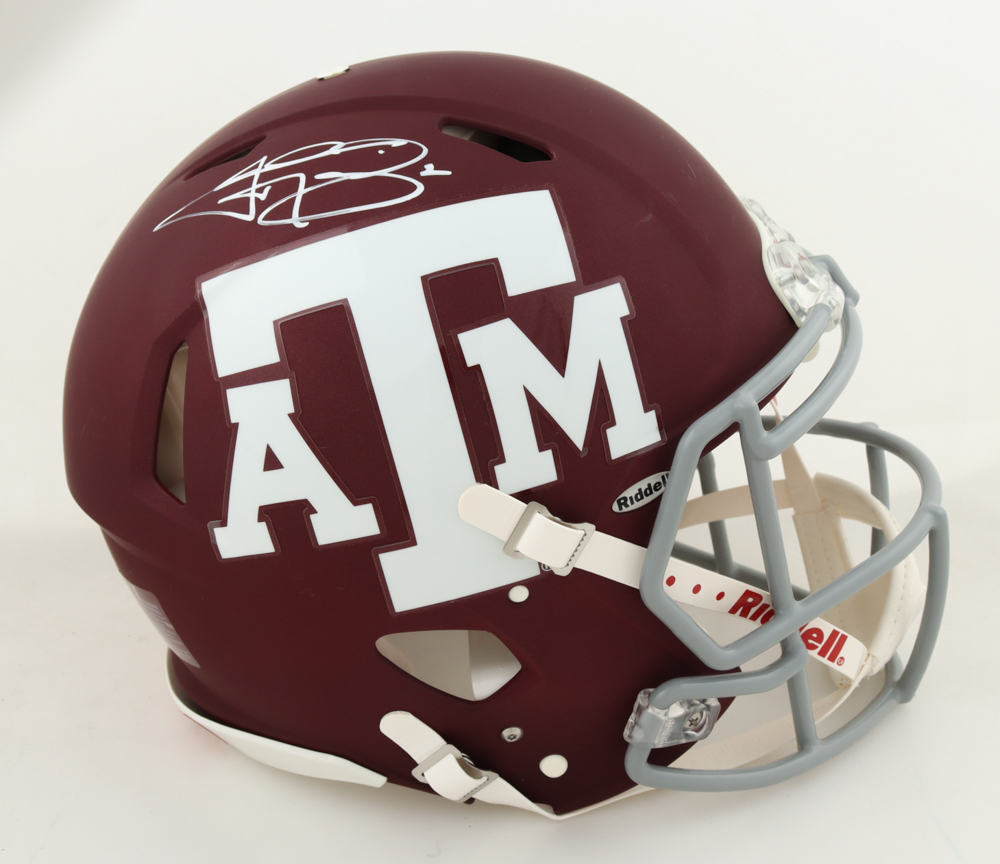 Johnny Manziel Signed Texas A&M Aggies Full-Size Authentic On-Field ...