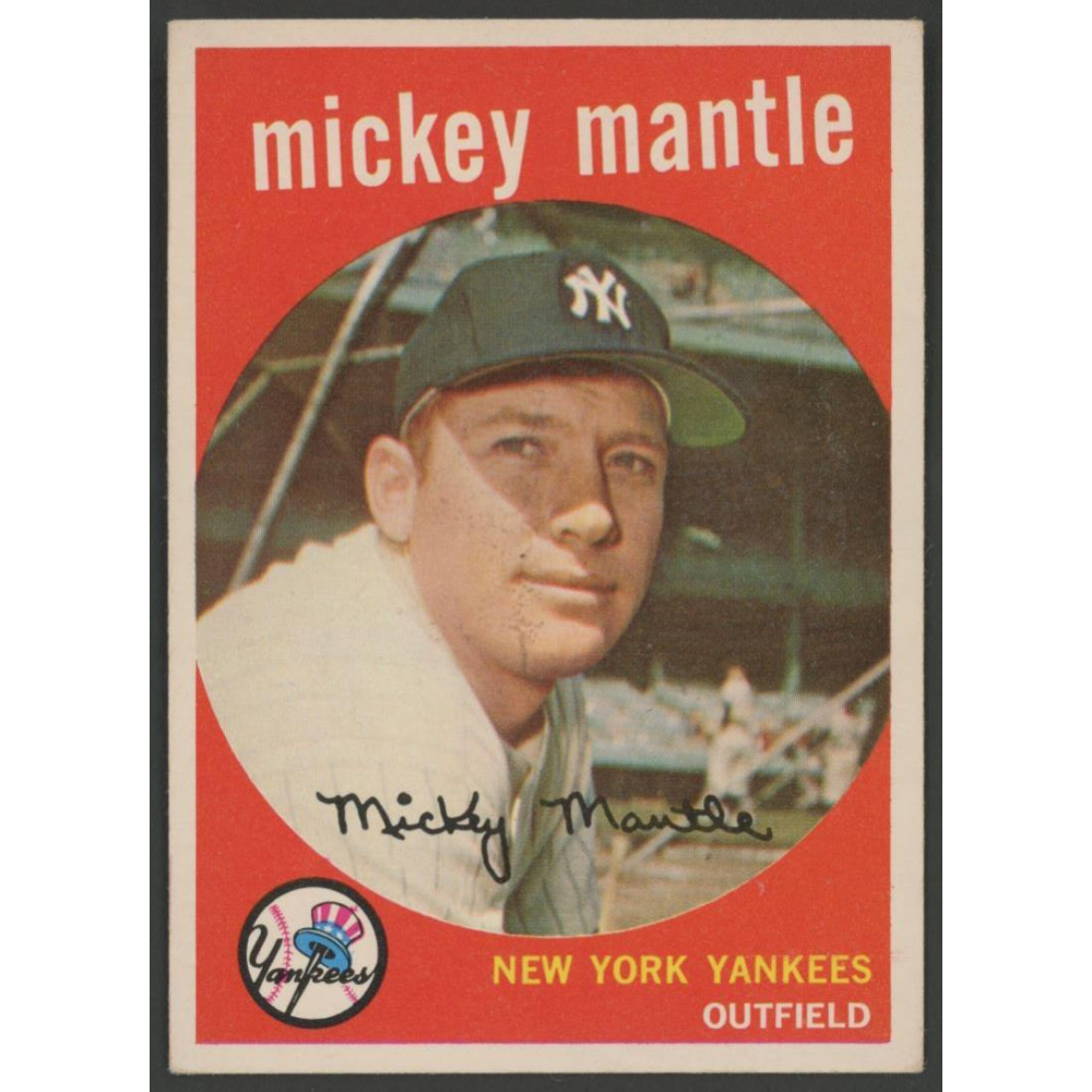 Mickey Mantle 1959 Topps #10 | Pristine Auction