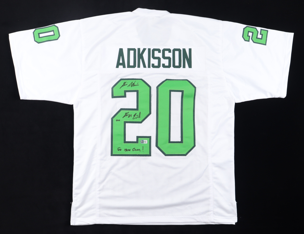 Kevin Adkisson (Kevin Von Erich) Twice-Signed Jersey Inscribed "Go Mean ...