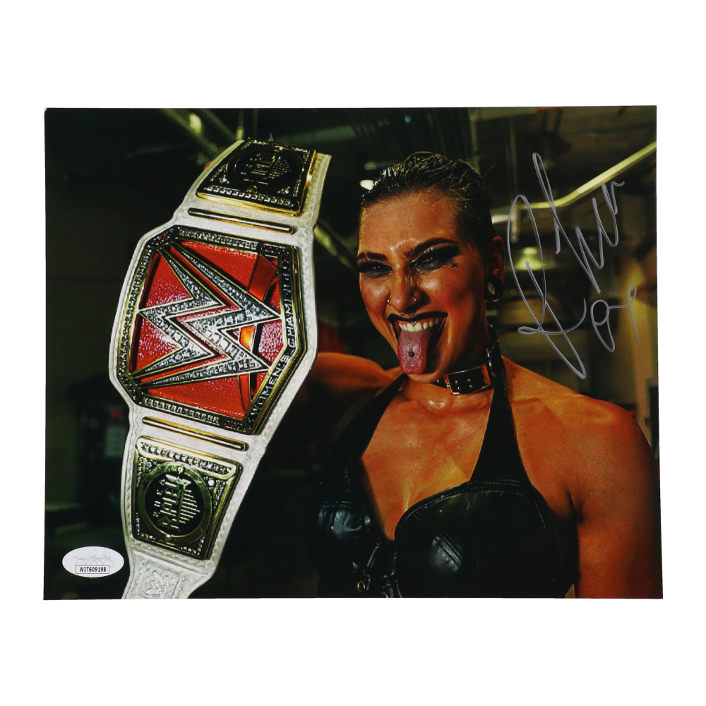 Rhea Ripley Signed WWE 8x10 Photo (JSA) | Pristine Auction