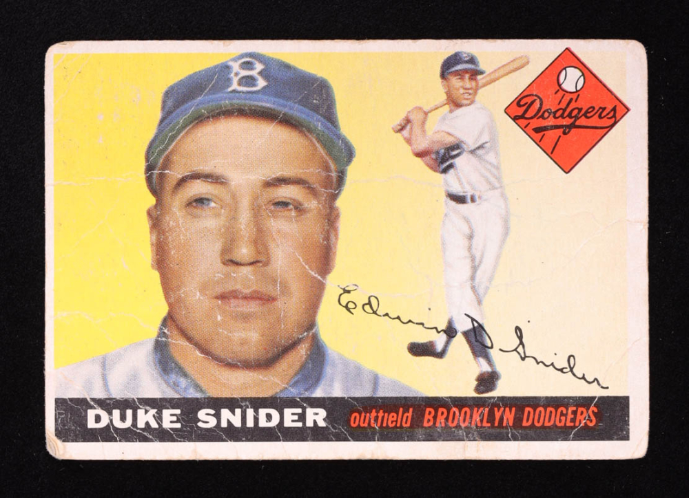 Duke Snider 1955 Topps #210 | Pristine Auction
