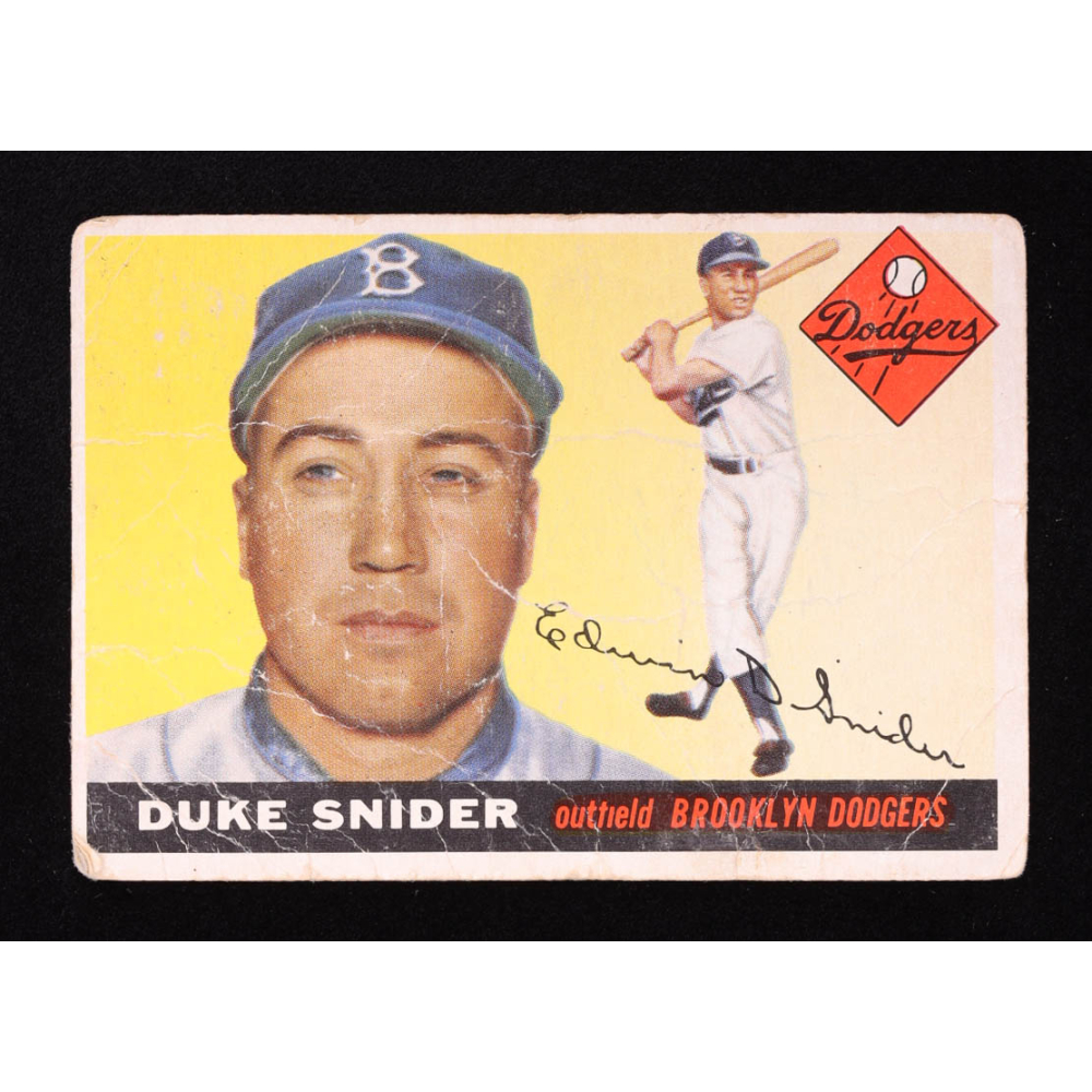 Duke Snider 1955 Topps #210 | Pristine Auction