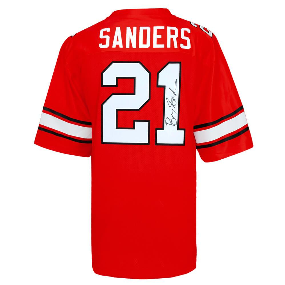 Barry Sanders Signed Jersey (Schwartz) | Pristine Auction