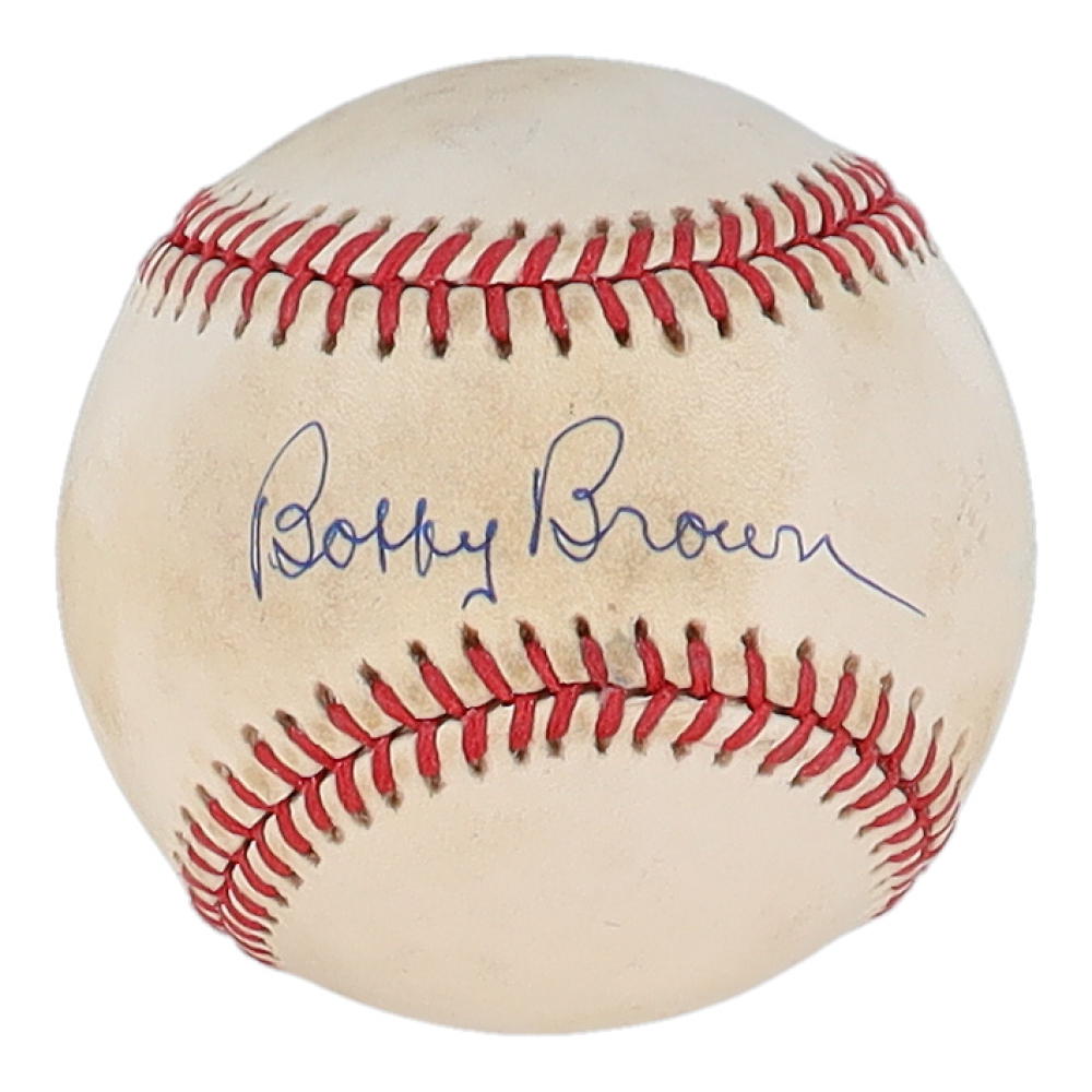 Bobby Brown Signed OAL Baseball (Beckett) | Pristine Auction