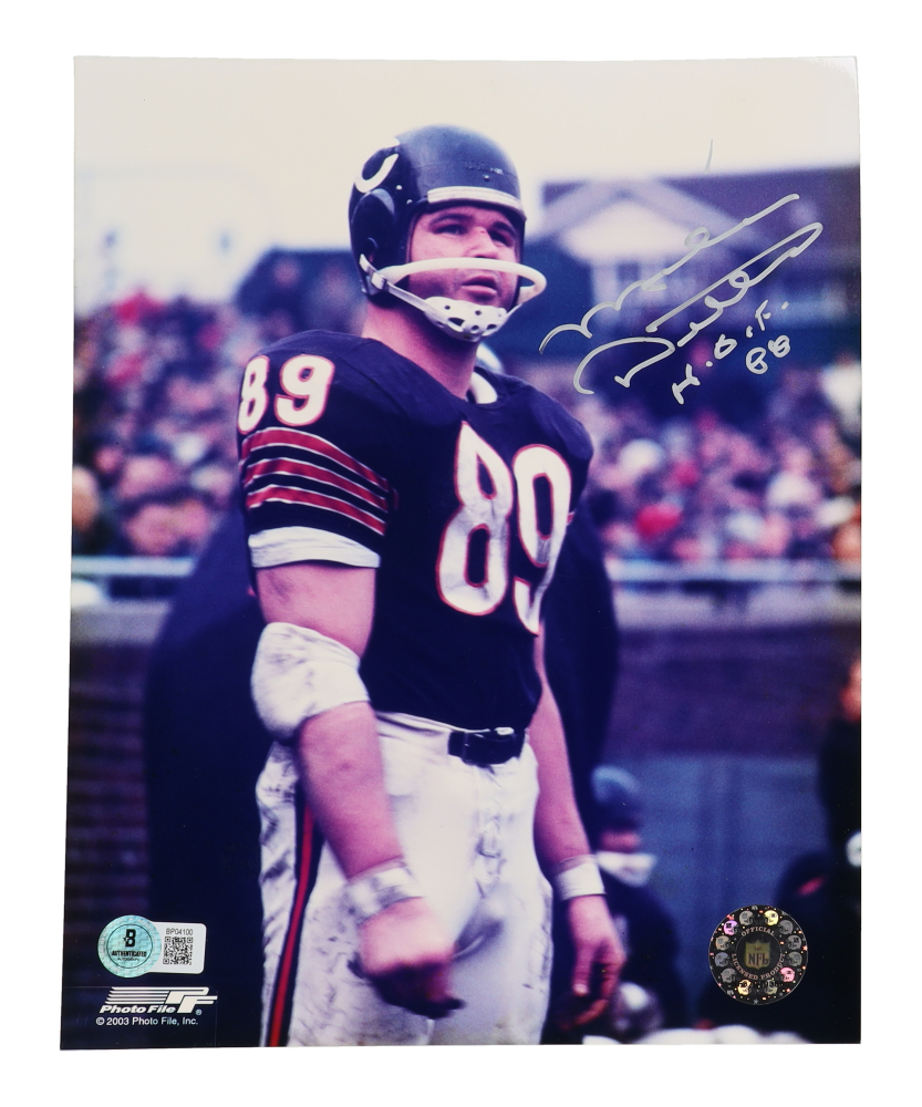 Mike Ditka Signed Bears 8x10 Photo Inscribed "HOF 88" (Beckett ...