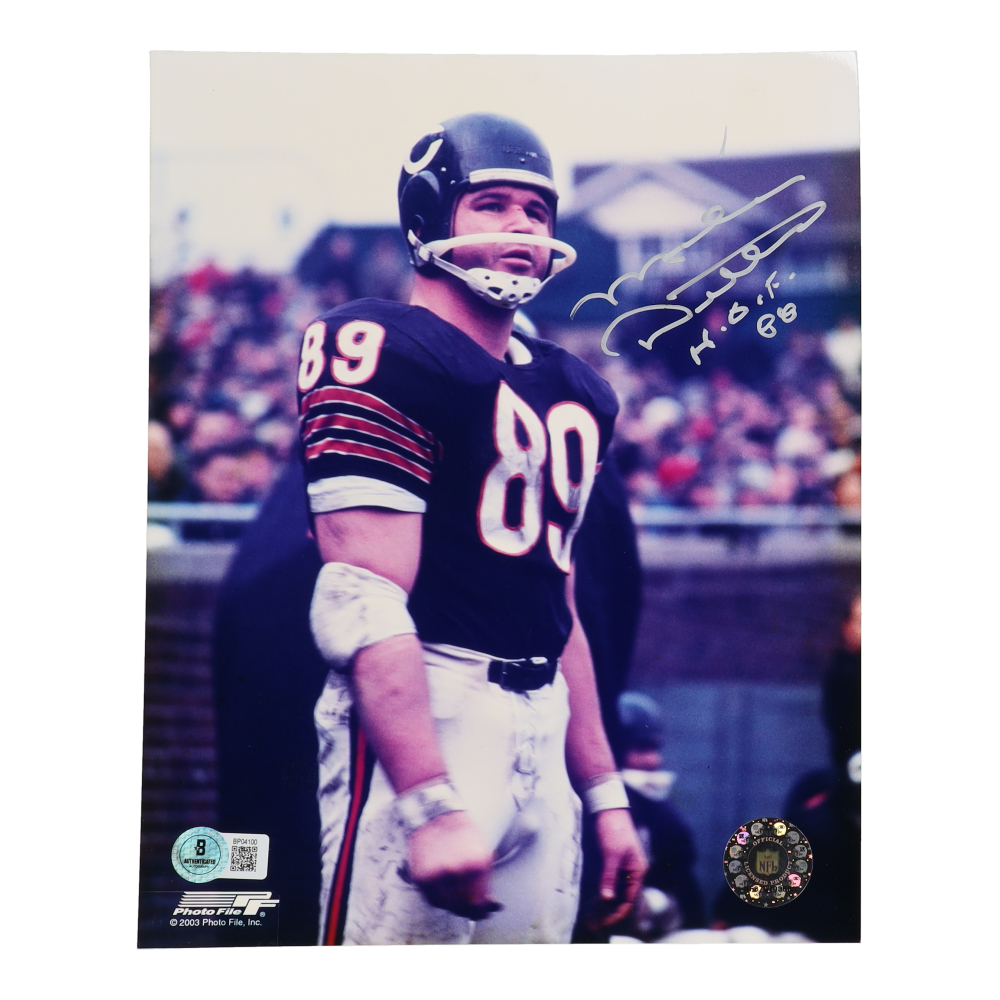 Mike Ditka Signed Bears 8x10 Photo Inscribed "HOF 88" (Beckett ...