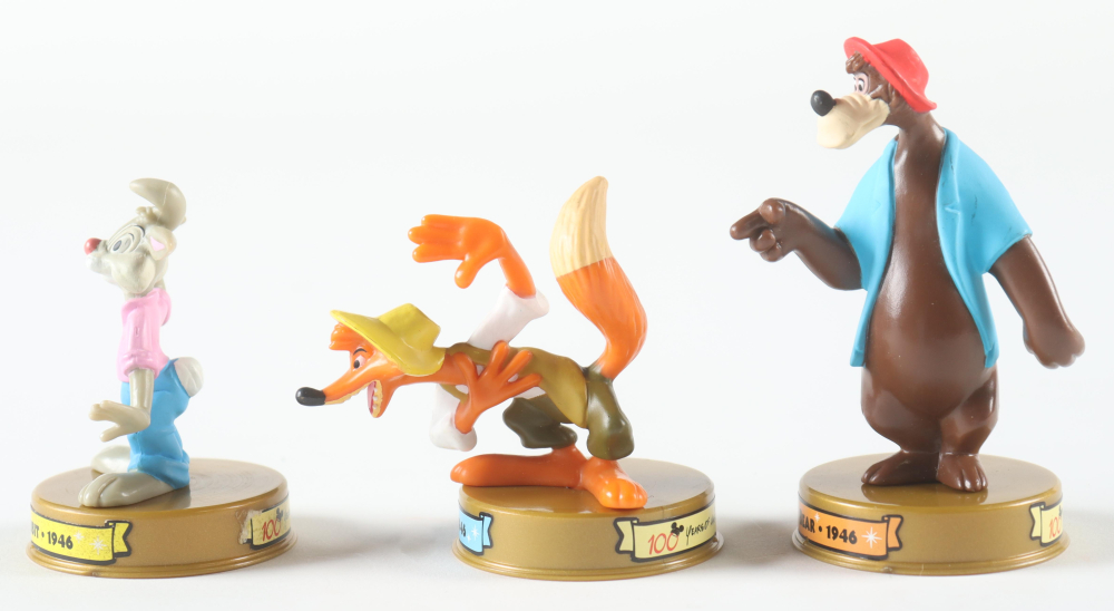 2002 McDonald's Disney (3) Piece Figurine Set With Brer Bear, Brer ...