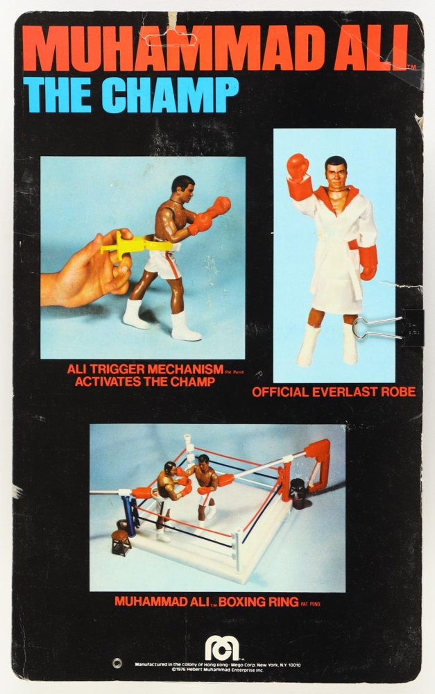 Muhammad Ali "The Champ" 1976 Action Figure In Original Packaging ...