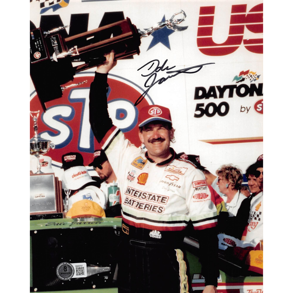 Dale Jarrett Signed NASCAR 8x10 Photo (Beckett) | Pristine Auction