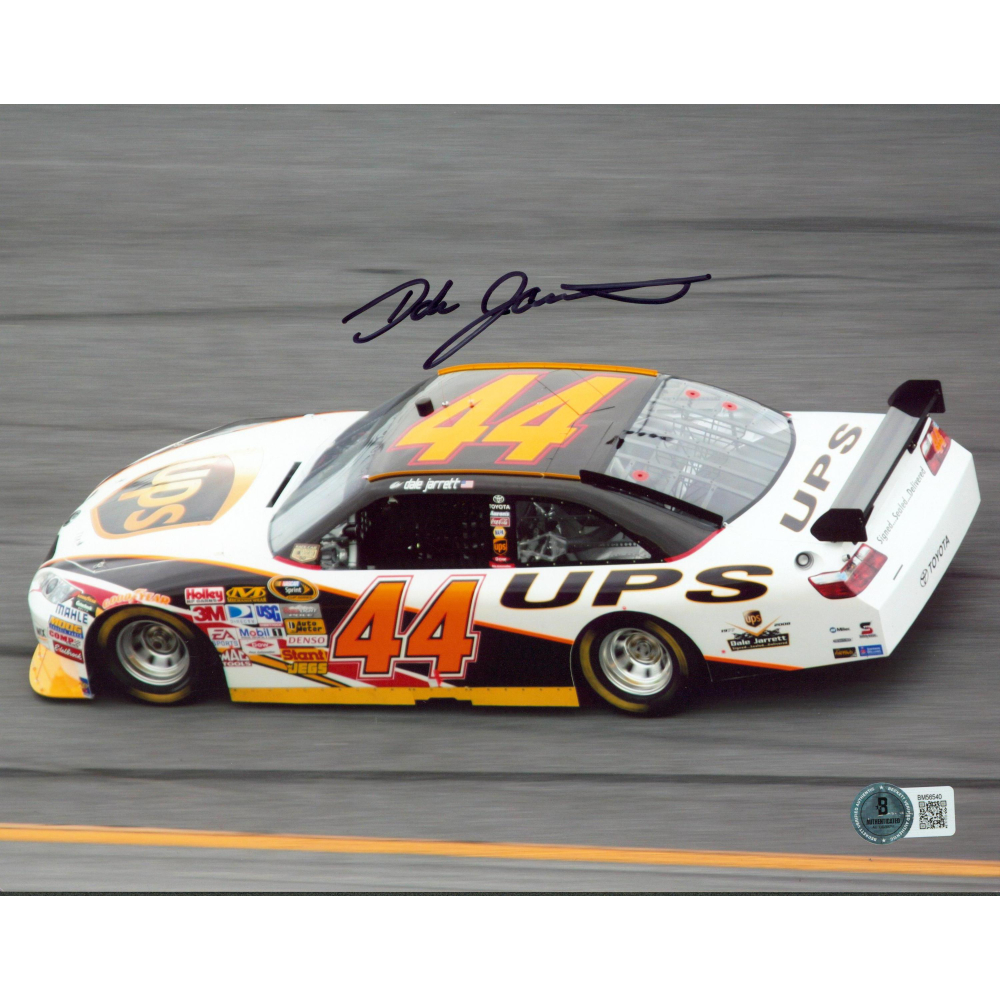 Dale Jarrett Signed NASCAR 8x10 Photo (Beckett) | Pristine Auction