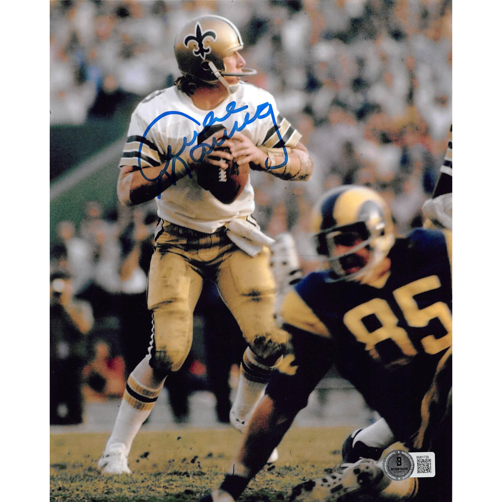 Archie Manning Signed Saints 8x10 Photo (Beckett) | Pristine Auction