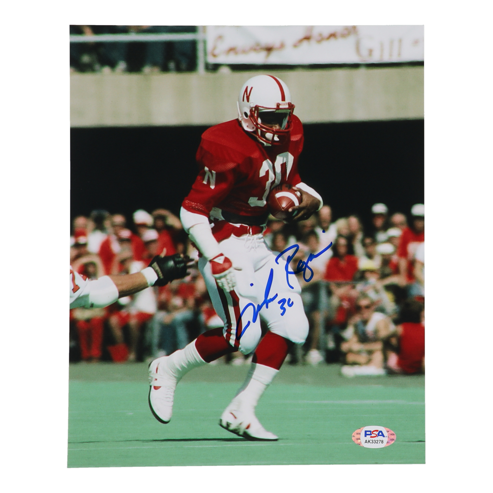 Mike Rozier Signed Nebraska Cornhuskers 8x10 Photo (PSA) | Pristine Auction