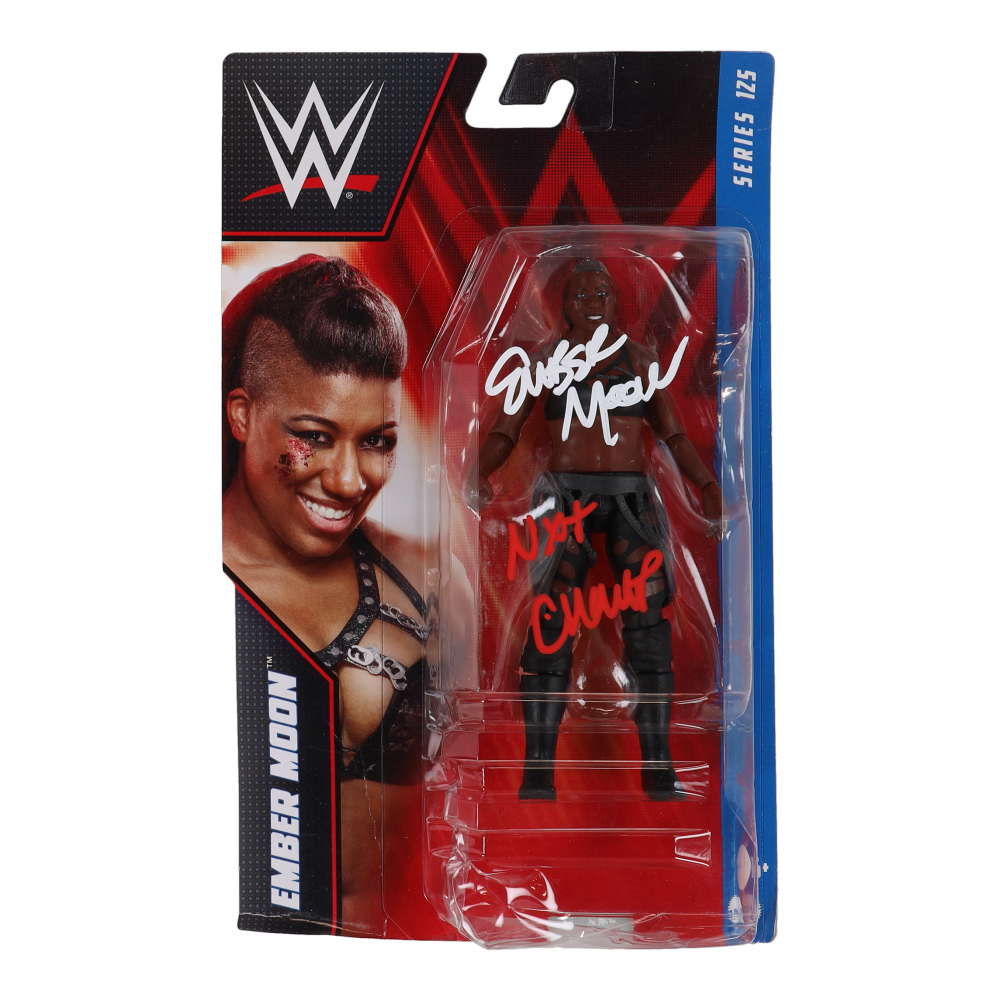Ember Moon Signed WWE Action Figure Inscribed "NXT Champ" (JSA ...