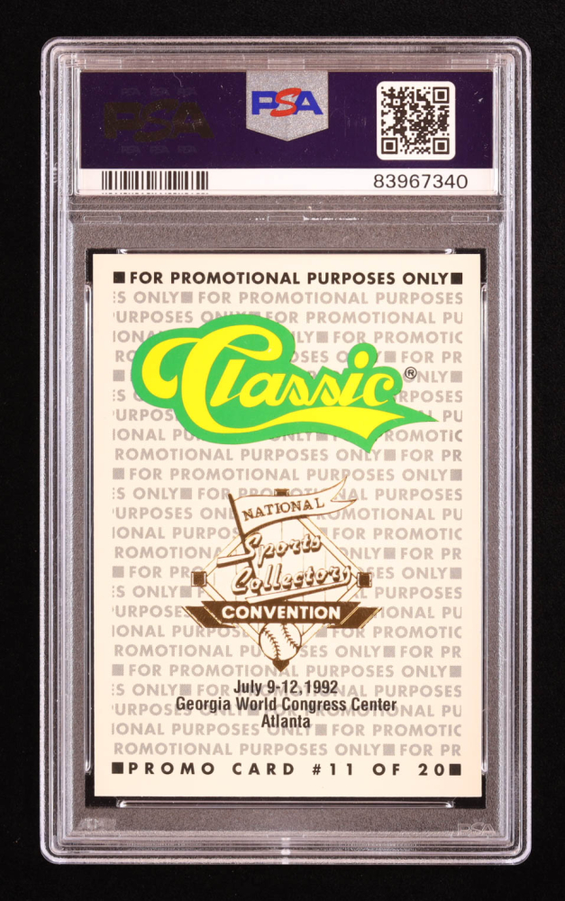 Shaquille O'Neal Signed 1992 Classic Show National Convention Promos ...