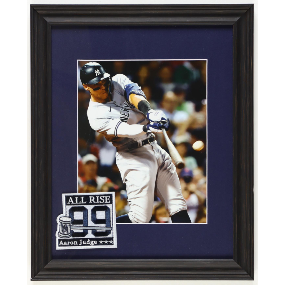Aaron Judge Custom Framed Yankees Photo Display With #99 Judge Patch ...