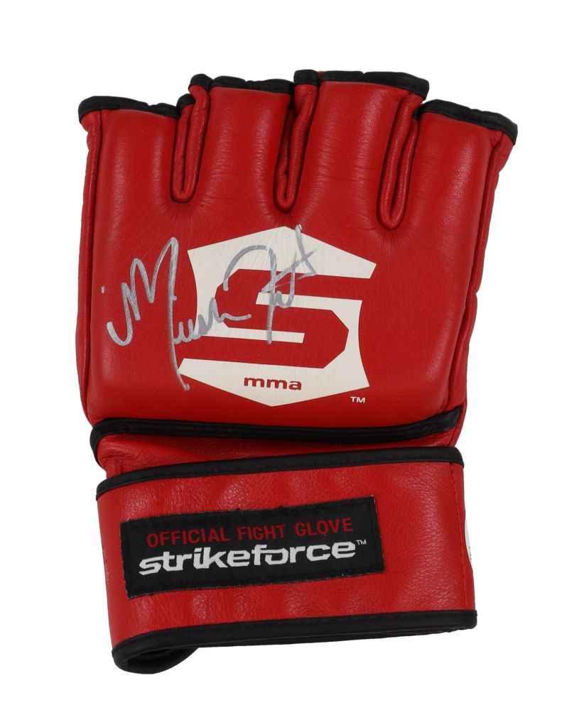 Miesha Tate Signed Strikeforce MMA Glove (JSA) | Pristine Auction