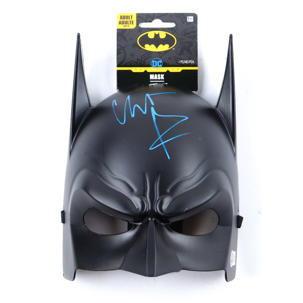 Christian Bale Signed "Batman" Mask (Beckett) | Pristine Auction