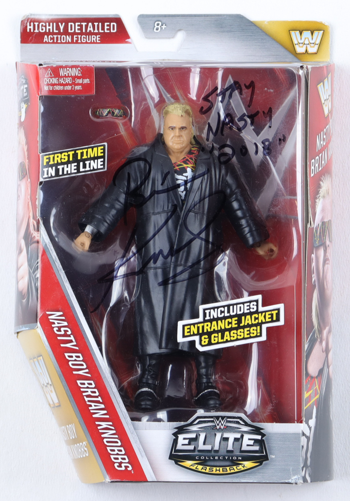 Brian Knobbs Signed WWE Elite Collection Flashback Action Figure ...