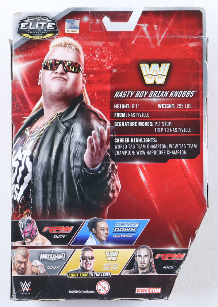 Brian Knobbs Signed WWE Elite Collection Flashback Action Figure ...