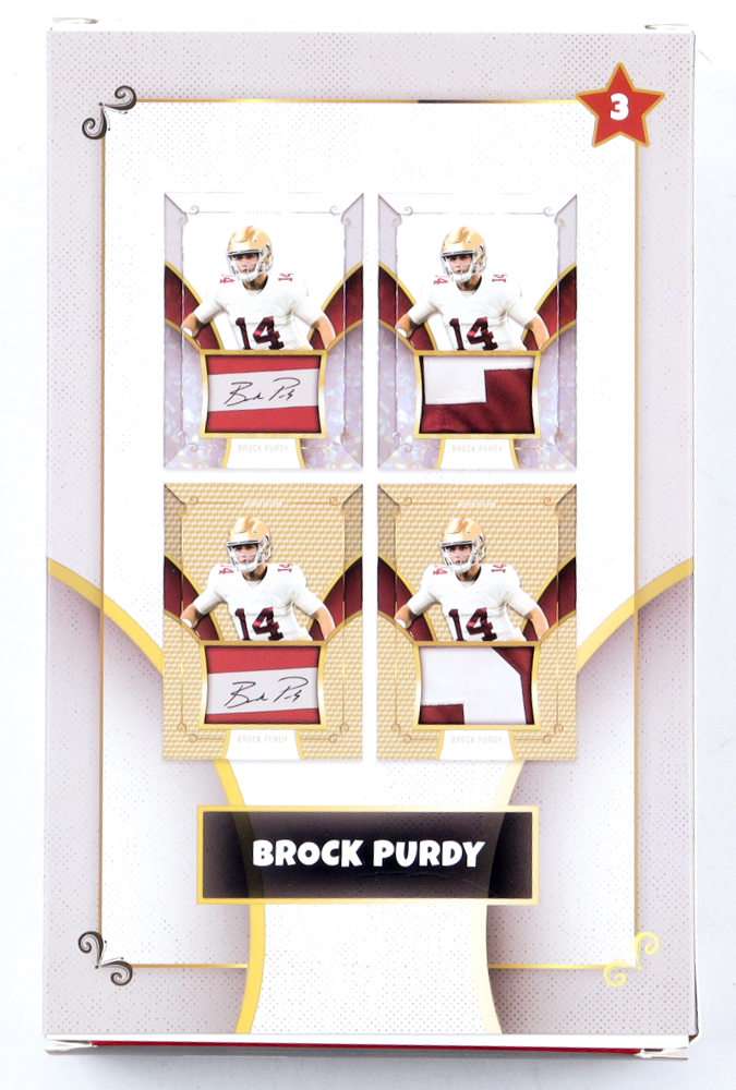 Brock Purdy 2023 TruSport Jumbo Relic Rookie Card | Pristine Auction
