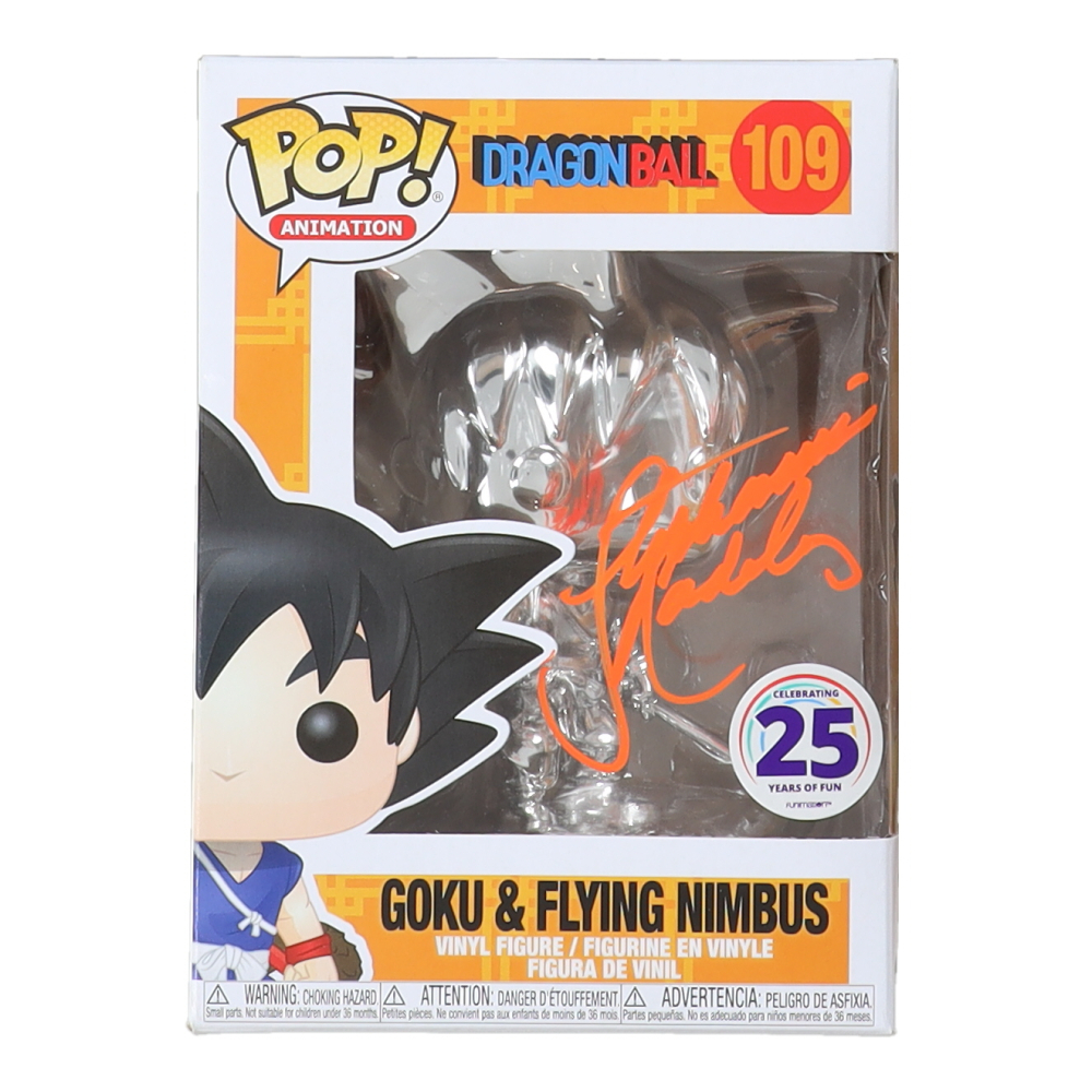 Stephanie Nadolny Signed "Dragon Ball Z" #109 Goku & Flying Nimbus ...