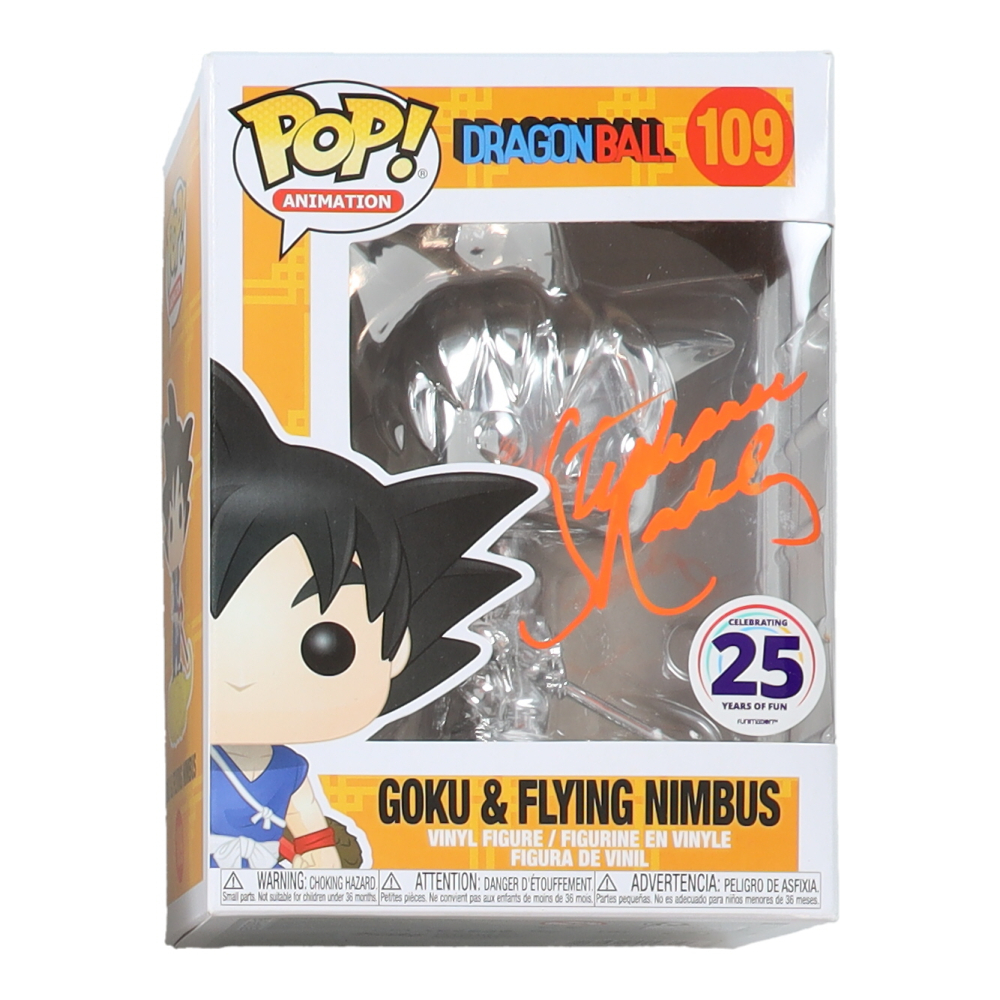 Stephanie Nadolny Signed "Dragon Ball Z" #109 Goku & Flying Nimbus ...