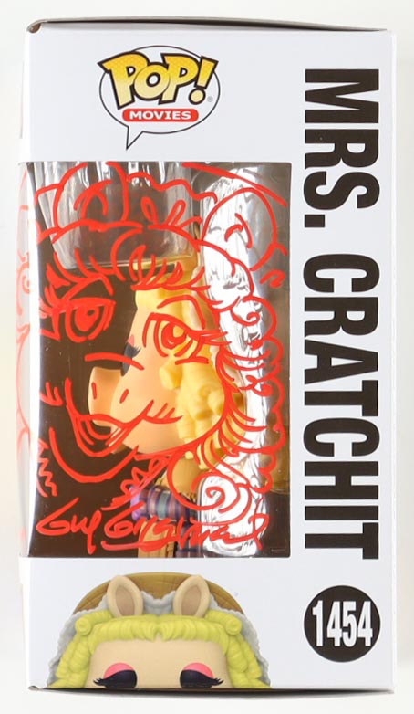 Guy Gilchrist Signed "The Muppet Christmas Carol" #1454 Mrs. Cratchit ...