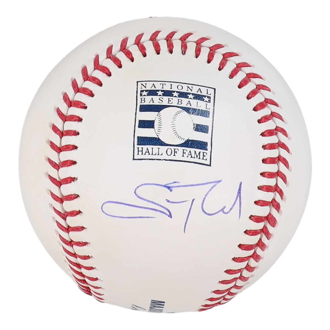 Scott Rolen Signed OML Hall Of Fame Logo Baseball (Beckett) | Pristine ...