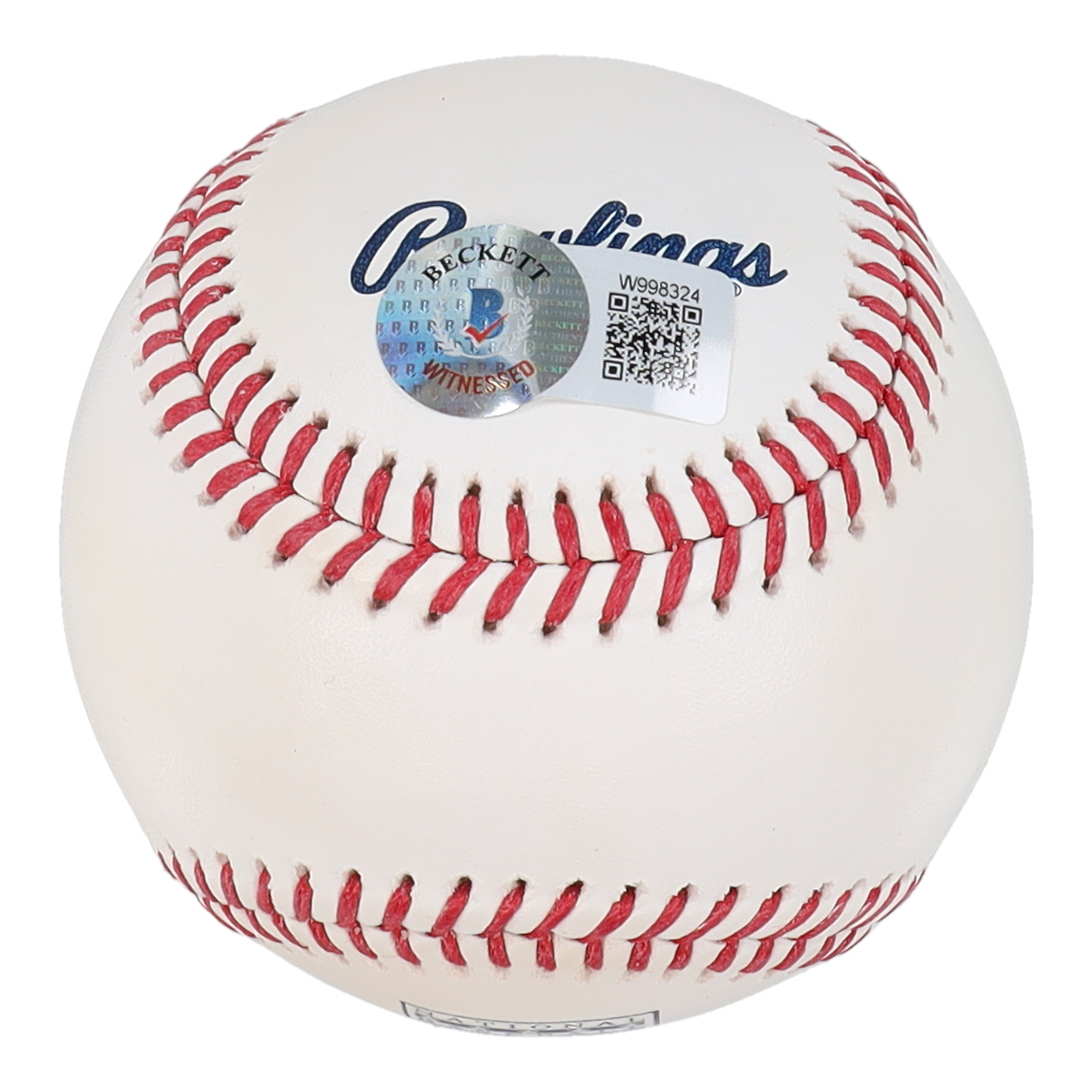 Scott Rolen Signed OML Hall Of Fame Logo Baseball (Beckett) | Pristine ...