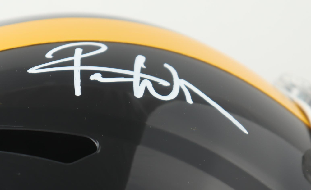 Roman Wilson Signed Steelers Full-Size Speed Helmet (Beckett ...