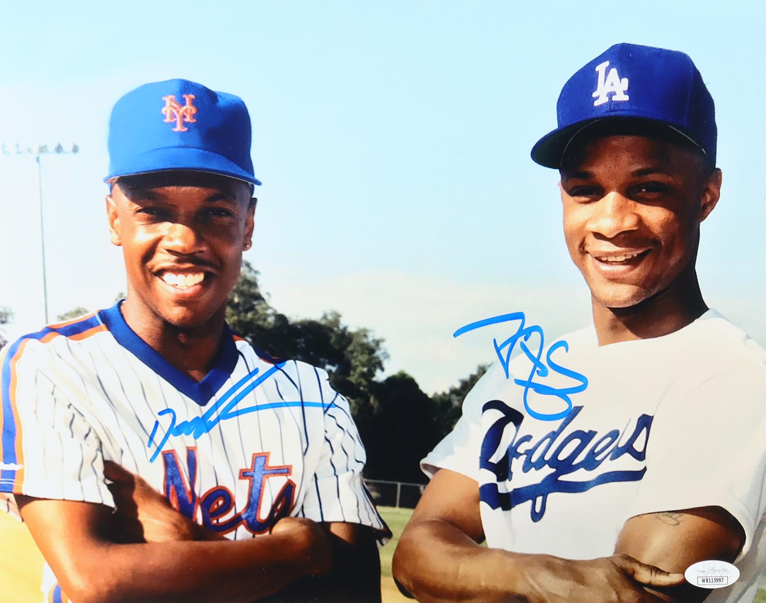 Darryl Strawberry & Dwight Gooden Signed 11x14 Photo (JSA) | Pristine ...