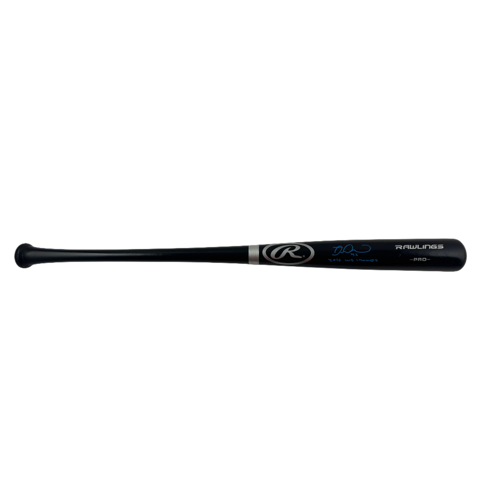 Miguel Montero Signed Rawlings Pro Baseball Bat Inscribed "2016 WS ...