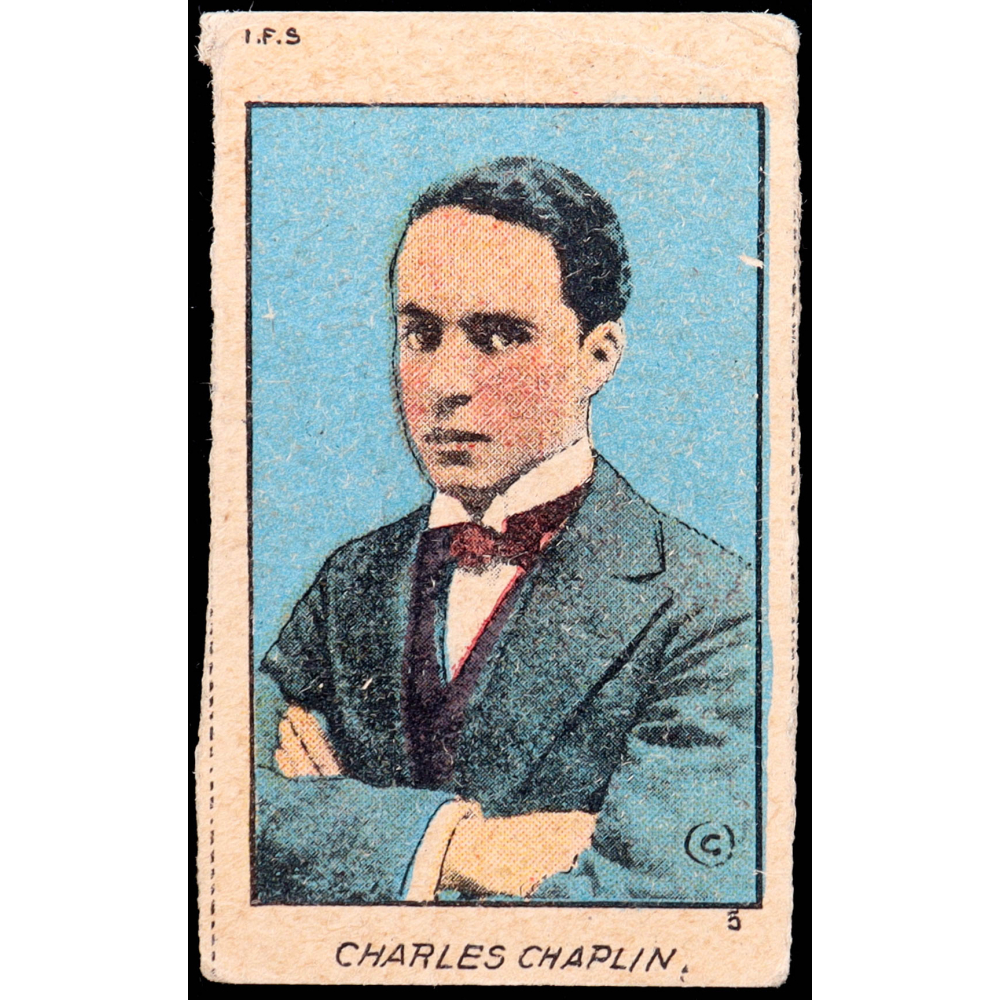 Charlie Chaplin 1920s Tobacco Cigarette Card | Pristine Auction