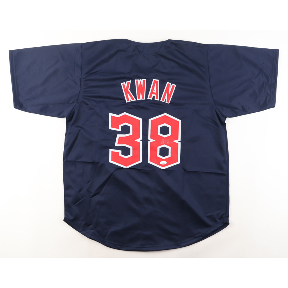 Steven Kwan Signed Jersey (JSA) | Pristine Auction