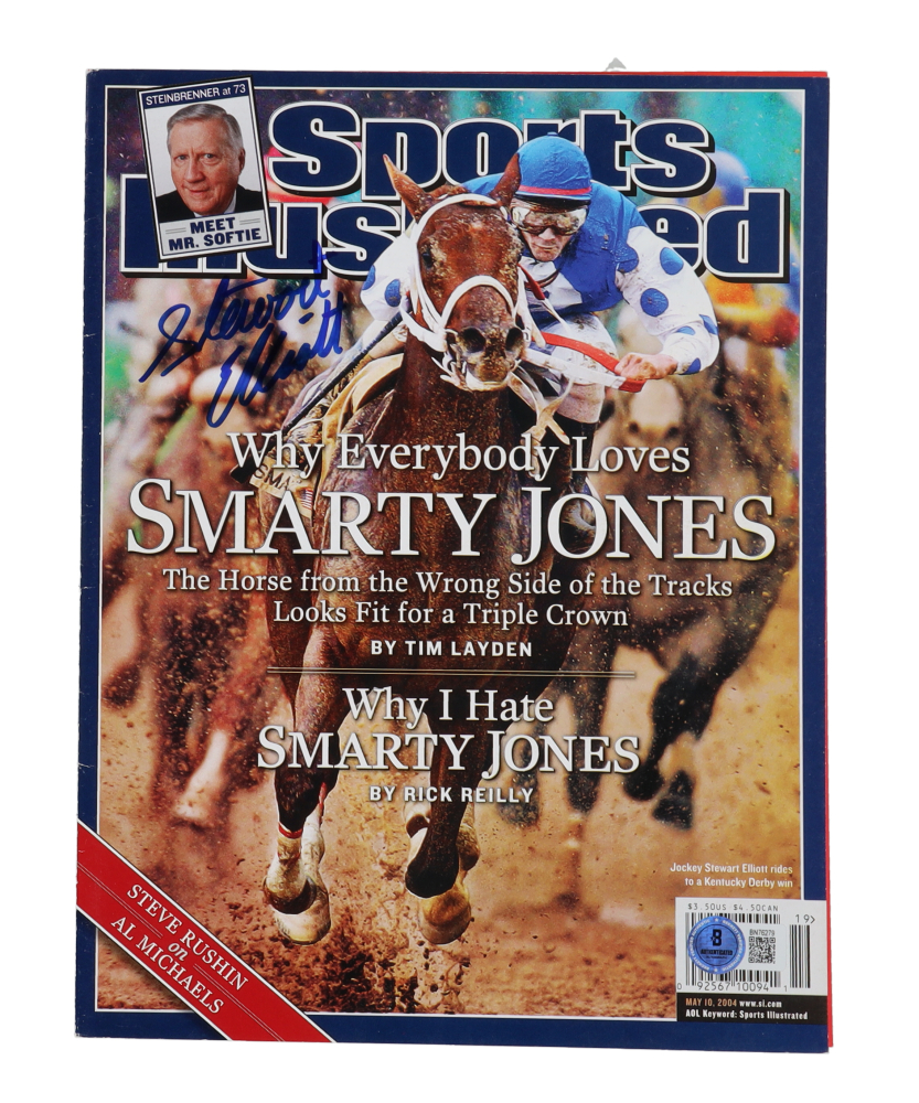 Stewart Elliott Signed 2004 "Sports Illustrated" Magazine Cover (Beckett) | Pristine Auction