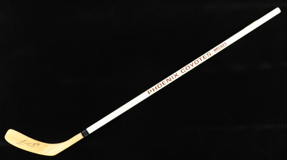 Kyle Turris Signed Coyotes Heritage Full Size Hockey Stick (Beckett ...