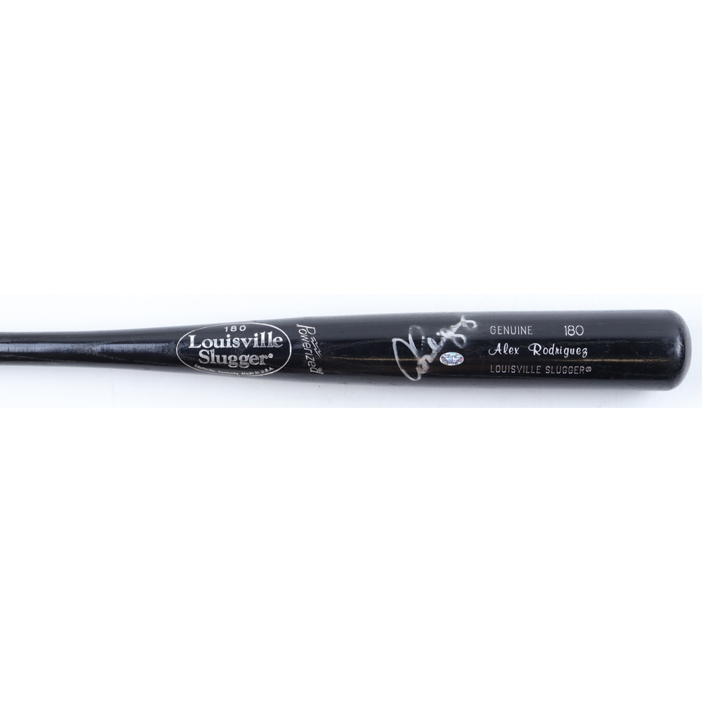 Alex Rodriguez Signed Louisville Slugger Baseball Bat (Beckett ...