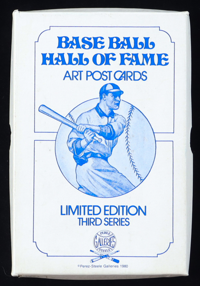 1980 Third Series LE Perez-Steele Baseball Hall of Fame Art Postcard ...