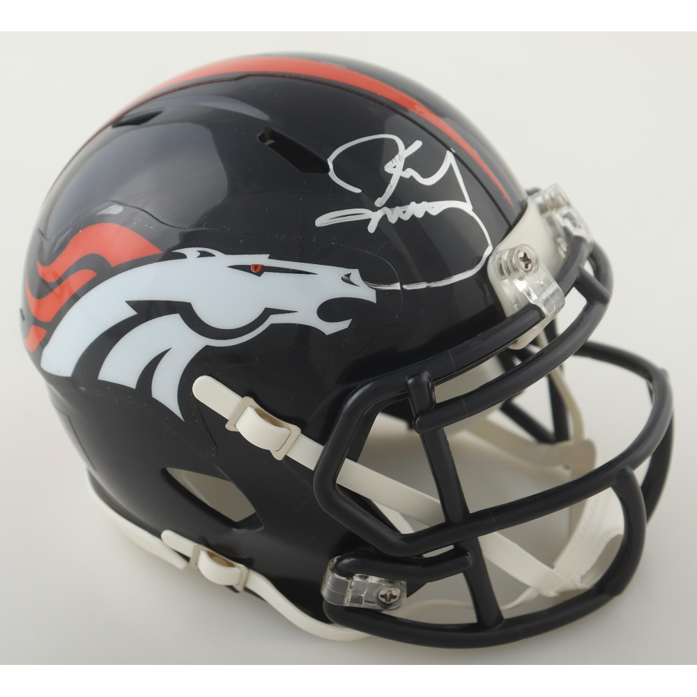 Karl Mecklenburg Signed Broncos Speed Mini Helmet (JSA) | Pristine Auction