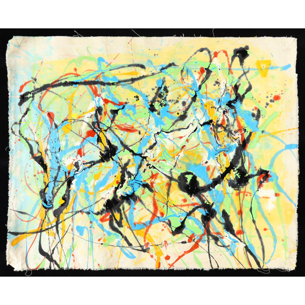 "OHAN-2" 31x39 Original Painting on Canvas by Arvydas Gaiciunas | Arvy (Arvy) | Pristine Auction