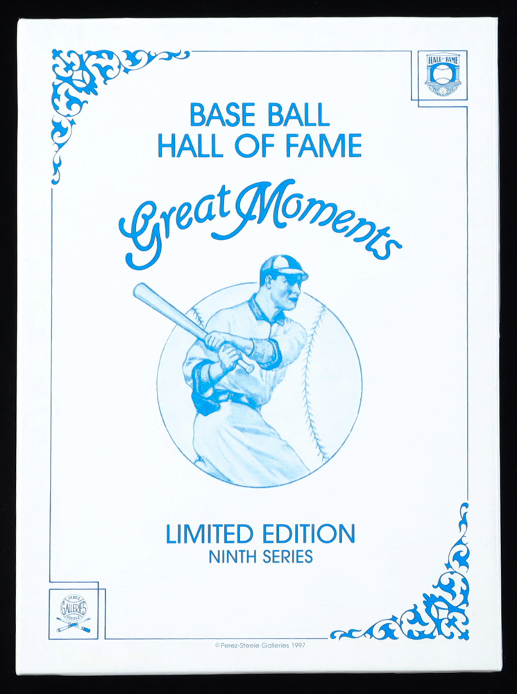 1997 Ninth Series LE Perez-Steele Baseball Hall of Fame "Great Moments ...