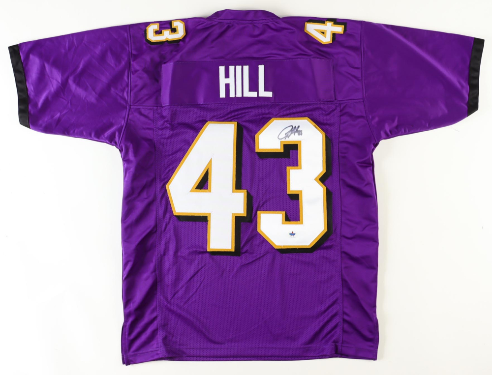 Justice Hill Signed Jersey (Gameday) | Pristine Auction