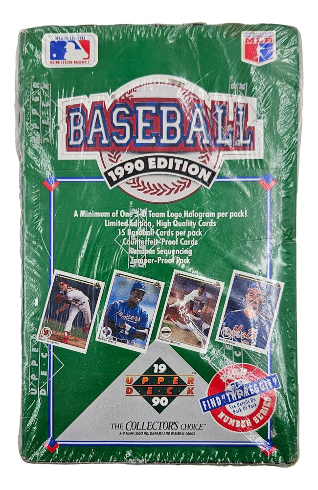 1990 Upper Deck MLB Baseball High Series Factory Sealed Trading Card ...
