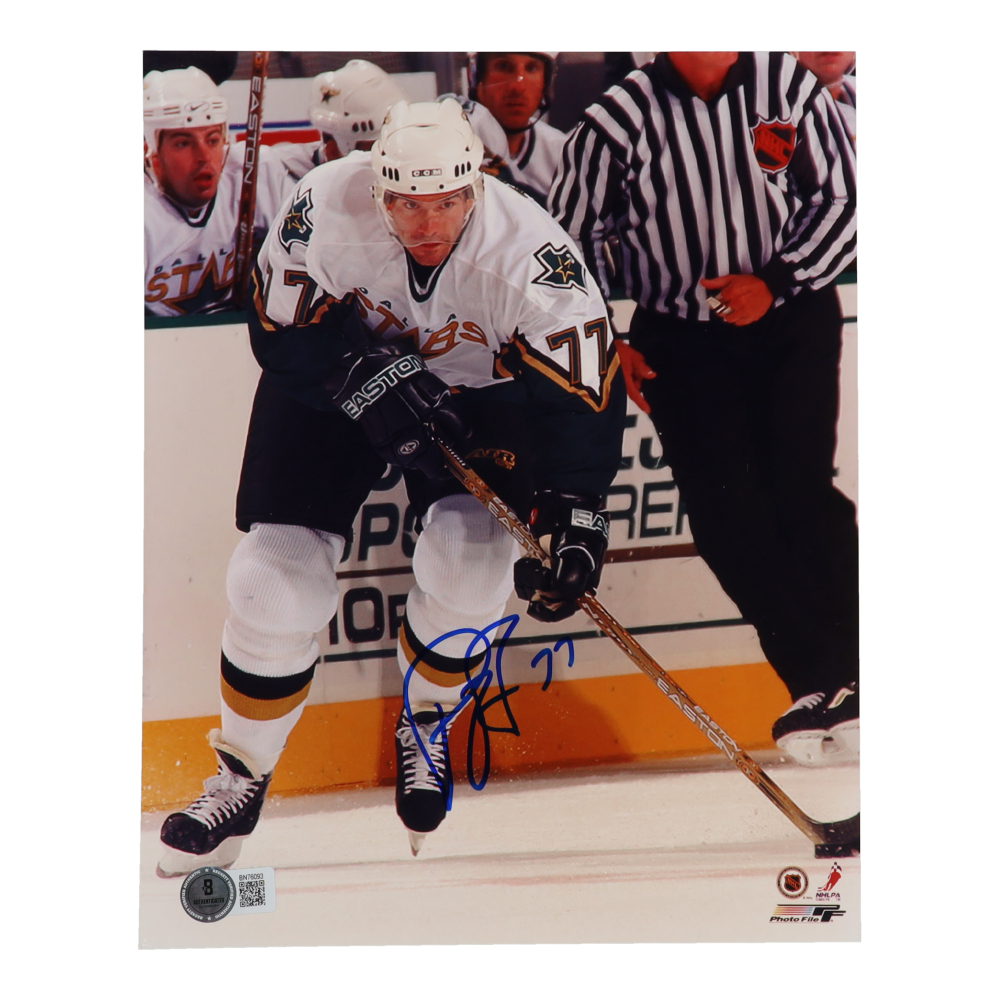 Pierre Turgeon Signed Stars 8x10 Photo (Beckett) | Pristine Auction